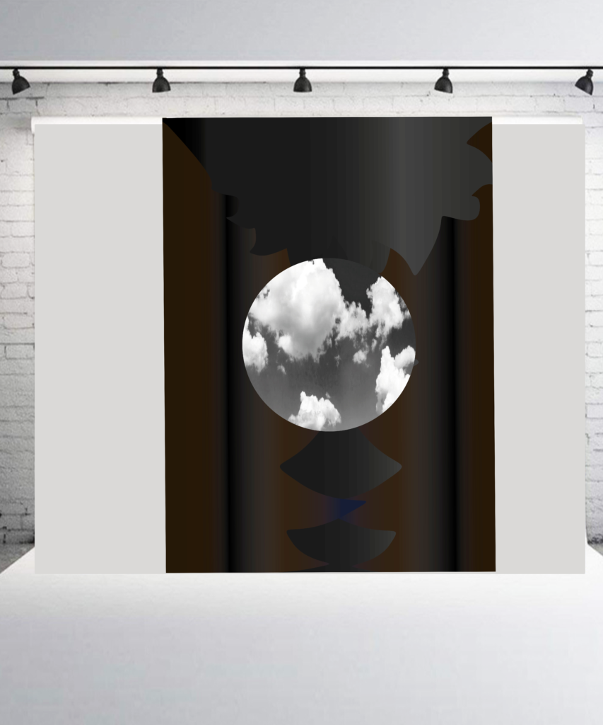 "MOON" PERSONALISED PHOTOSHOOT BACKDROP | Highly Reusable Canvas Fabric ...