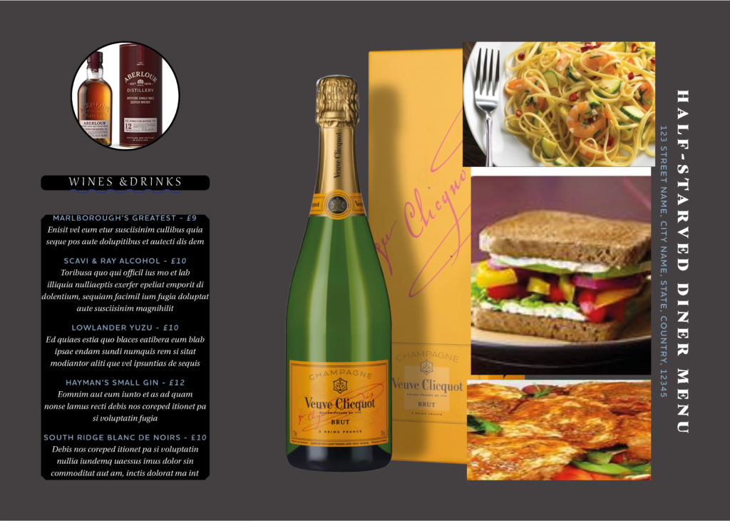 Restaurant Menus - The Ordinary Gift The Ordinary Gift